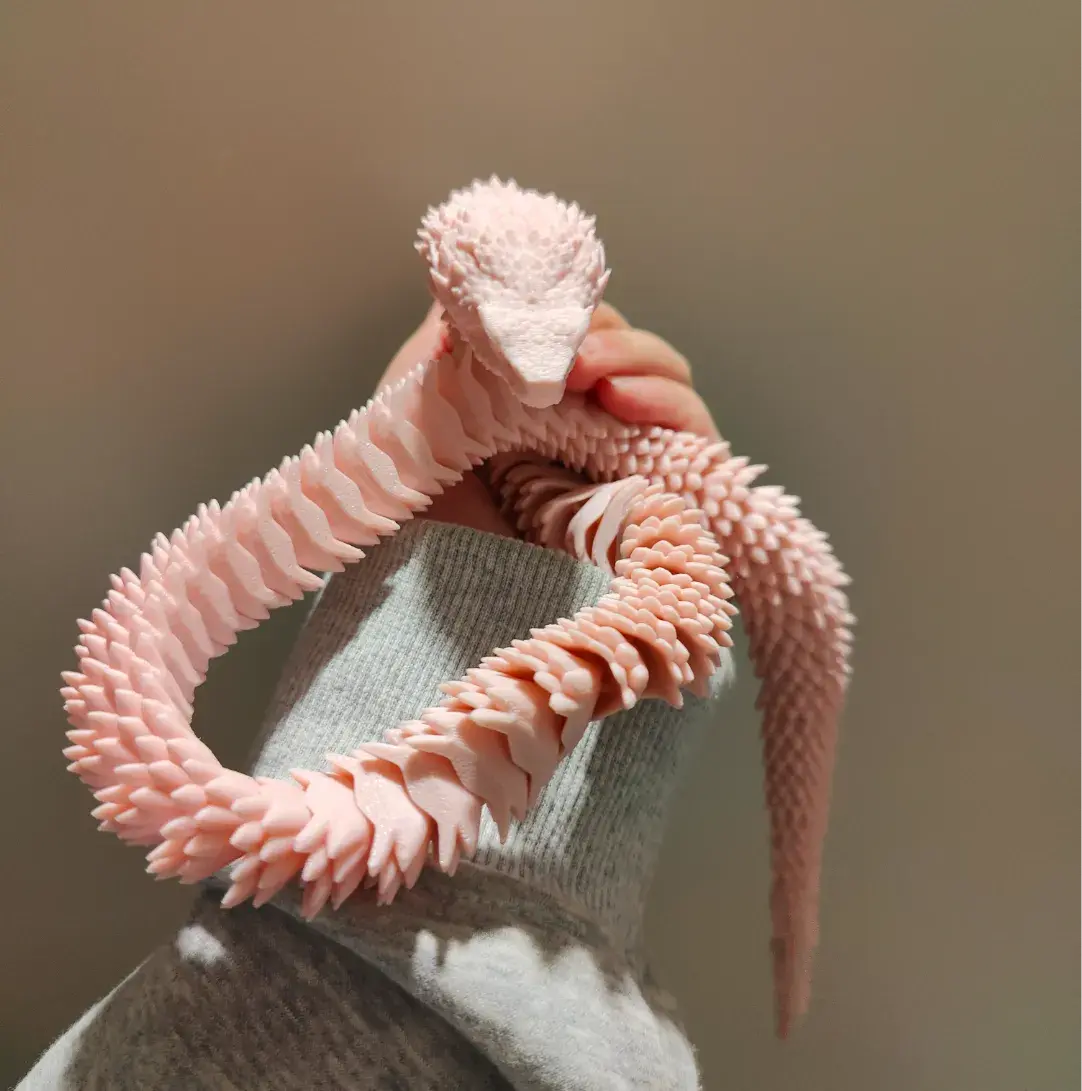 Articulated Teng Snake - Year of the Snake by fei__0327 - MakerWorld