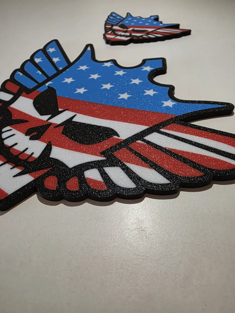 Cody Rhodes American Nightmare Logo FLAT 4mm - Free 3D Print Model ...