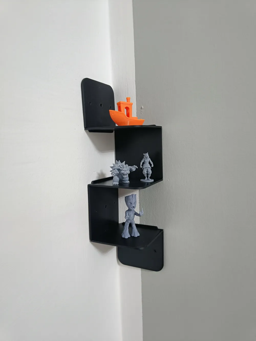 ZigZag Angular Modular Shelf by abactor81 MakerWorld: Download Free 3D ...