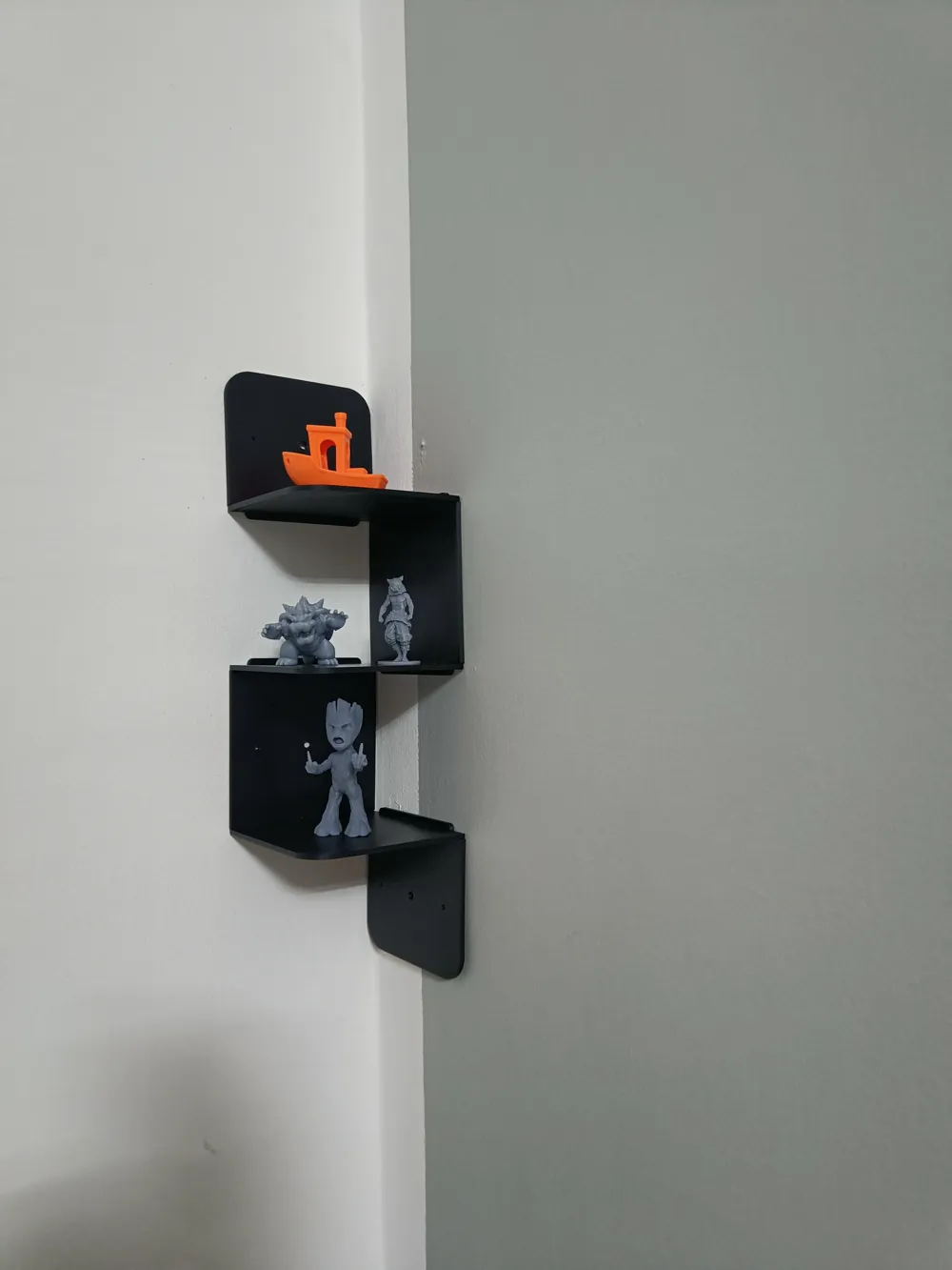 ZigZag Angular Modular Shelf by abactor81 MakerWorld: Download Free 3D ...
