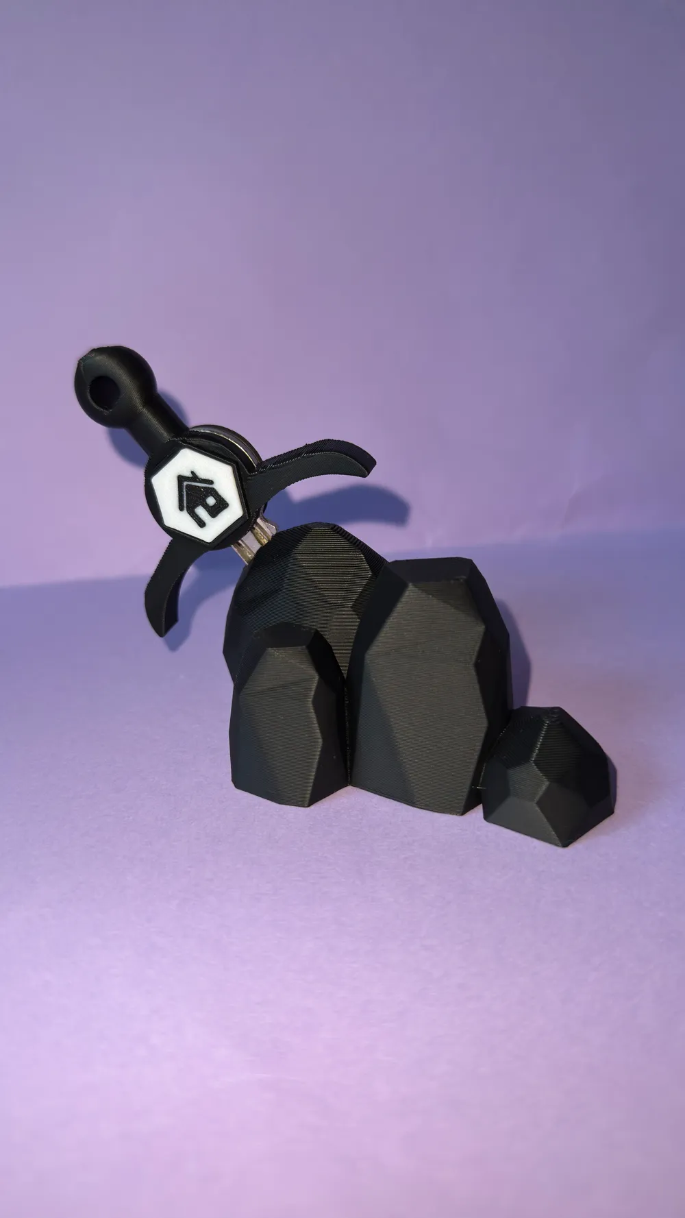 Sword Key Cover – Stuck in the Stone - Free 3D Print Model - MakerWorld