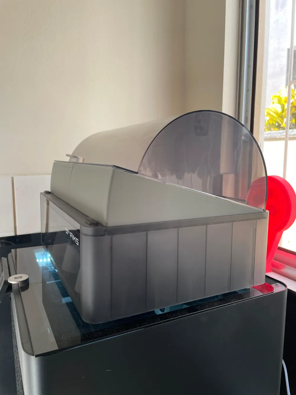 AMS Top Riser, for bigger Spools (in diameter) by UniDuni3d - MakerWorld