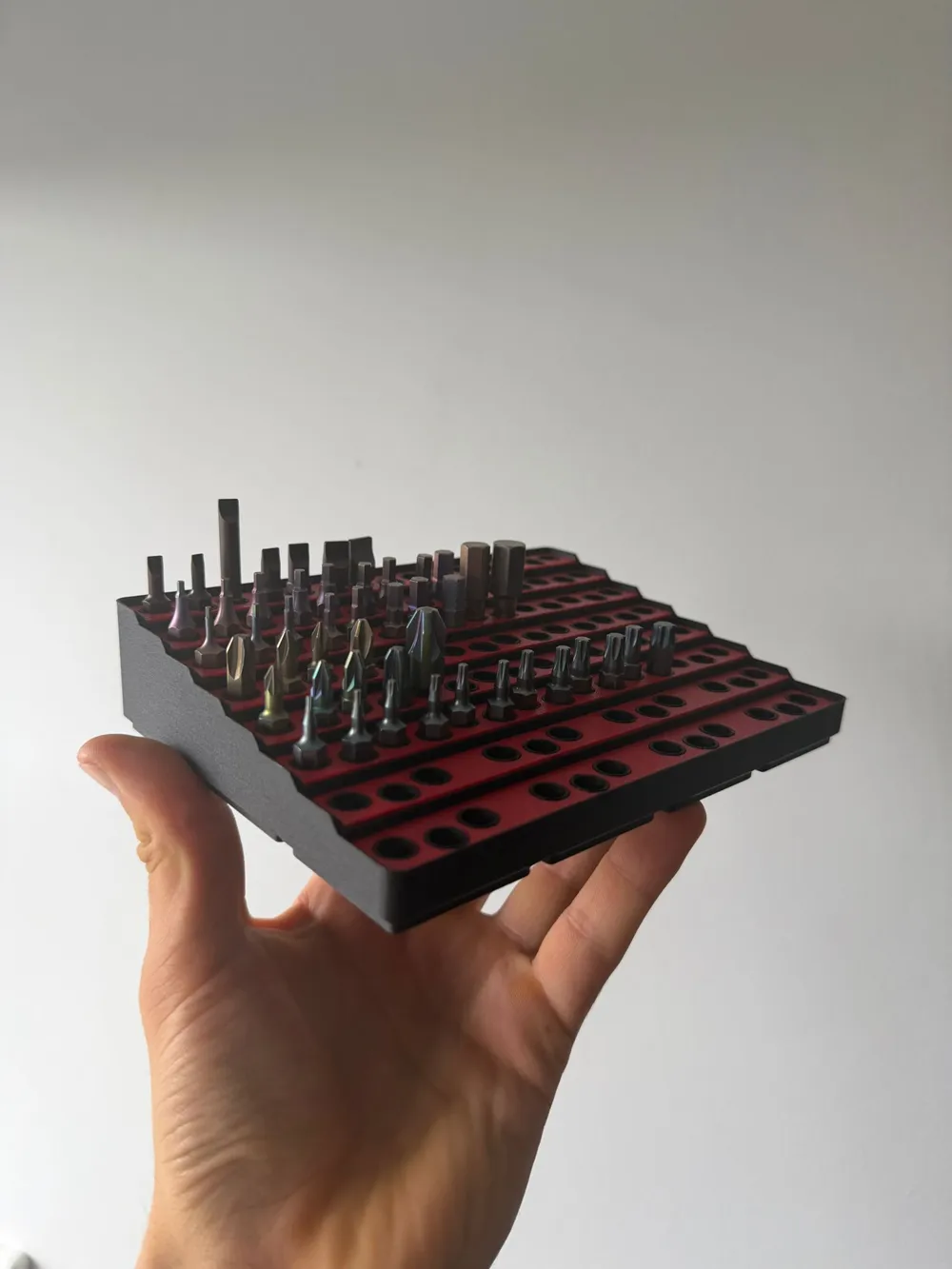 Gridfinity Bit Tray 114 Bits - Staircase - Free 3D Print Model - MakerWorld