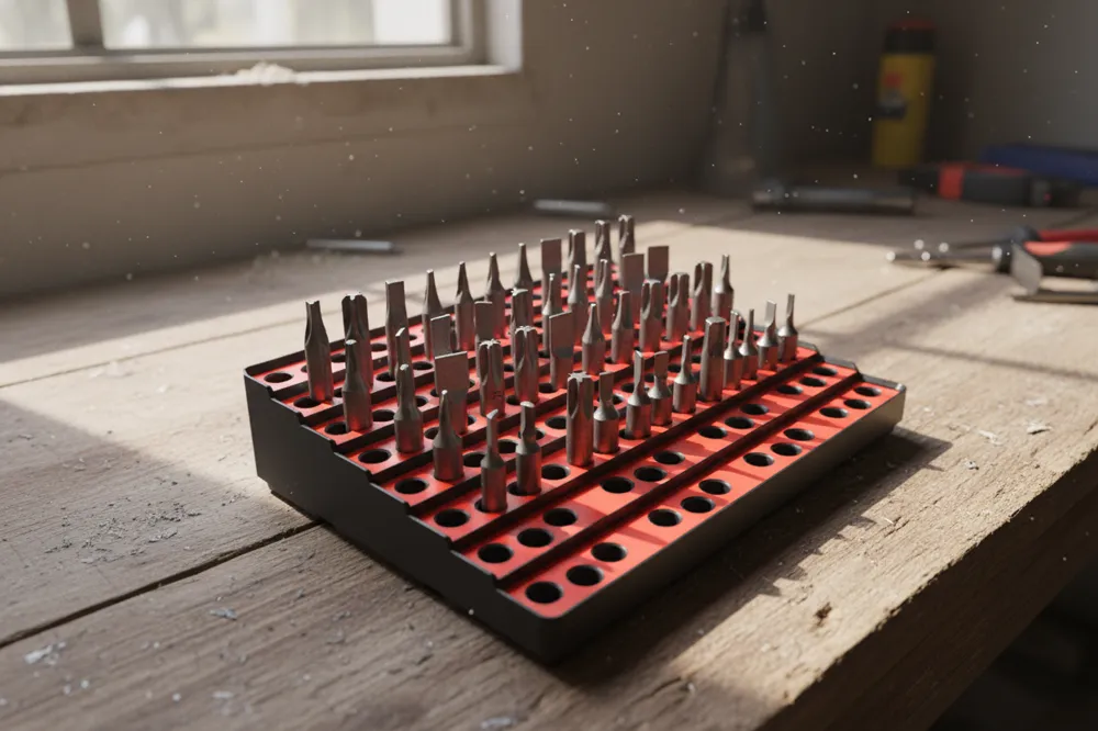 Gridfinity Bit Tray 114 Bits - Staircase - Free 3D Print Model - MakerWorld