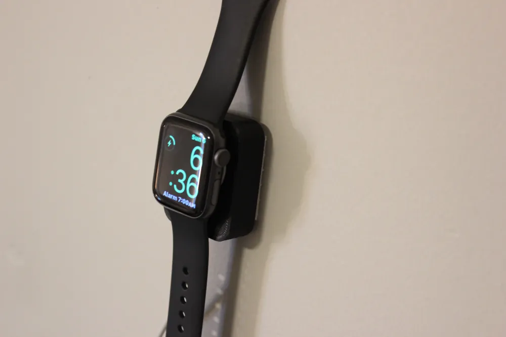 Apple Watch Wall Charger Mount by Austin - MakerWorld