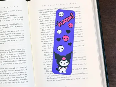 Kuromi Bookmark - Free 3D Print Model - MakerWorld