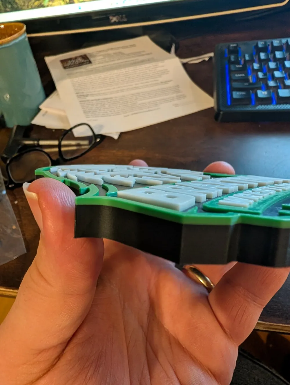 Braxton Wrestling 助威链 - 免费 3D 打印模型 - MakerWorld