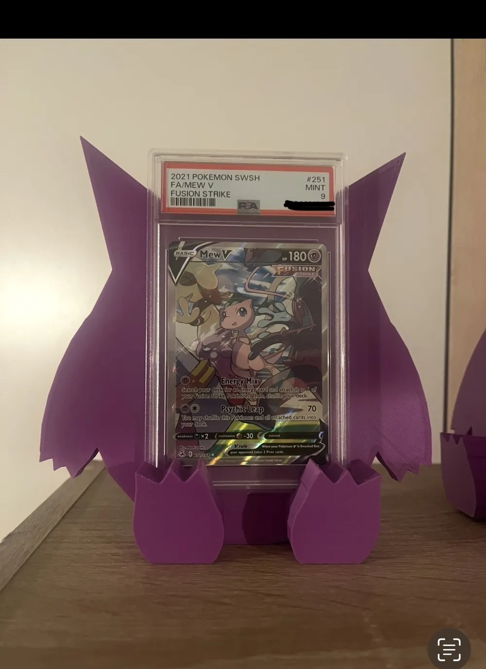 Gengar Slab Stand / Holder PSA BGS - Free 3D Print Model - MakerWorld