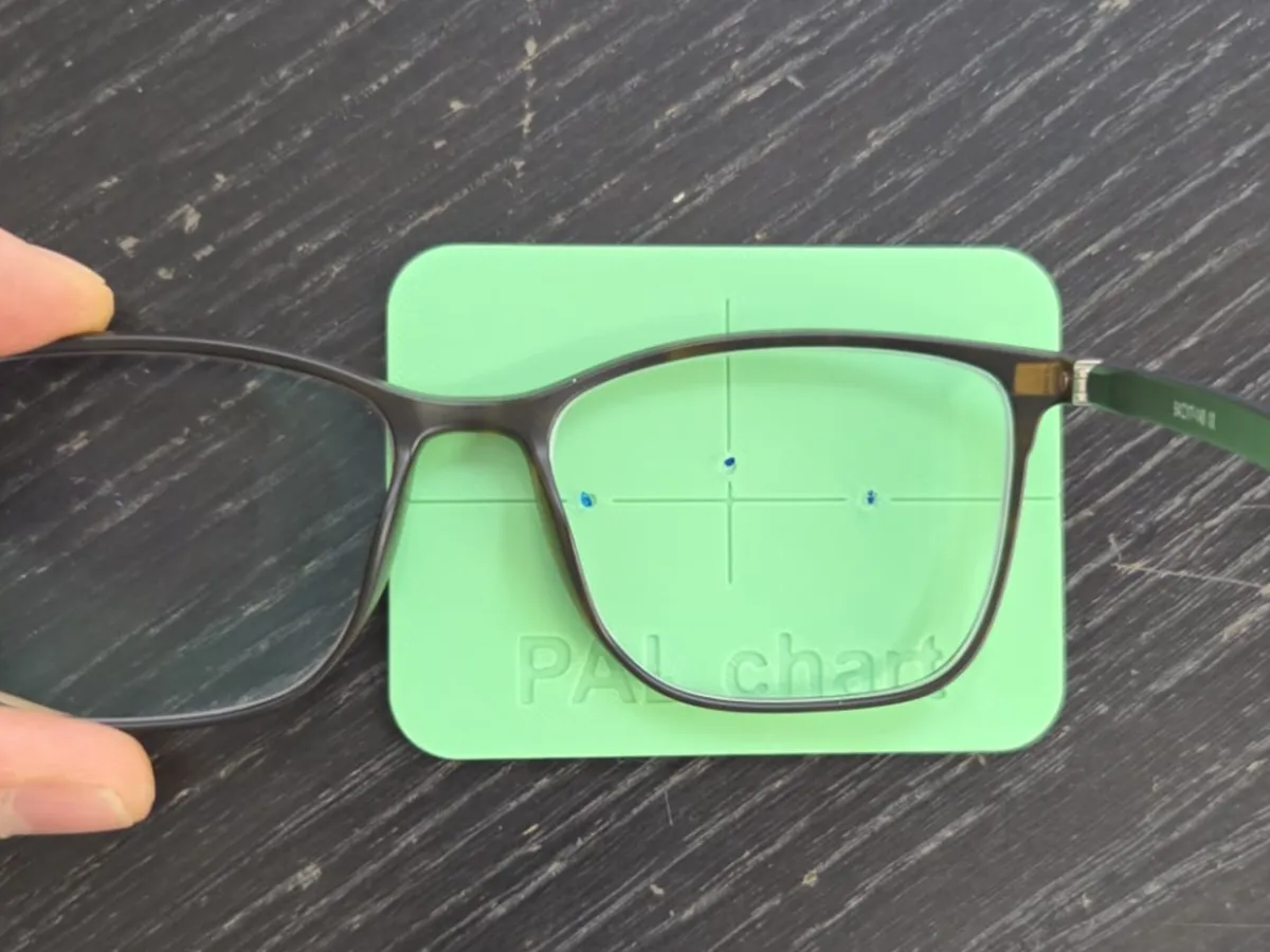 Progressive Lens Centering Jig (PAL) - Free 3D Print Model - MakerWorld