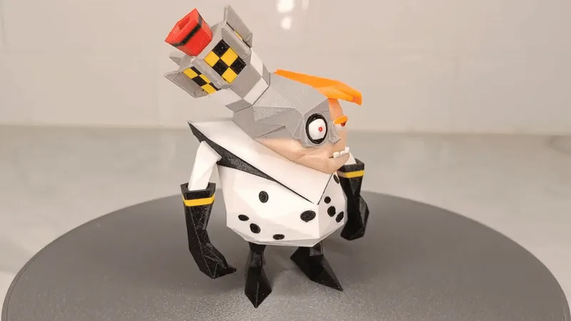 Crash Bandicoot inspired low poly retro Dr Ngin by Namiiria MakerWorld ...