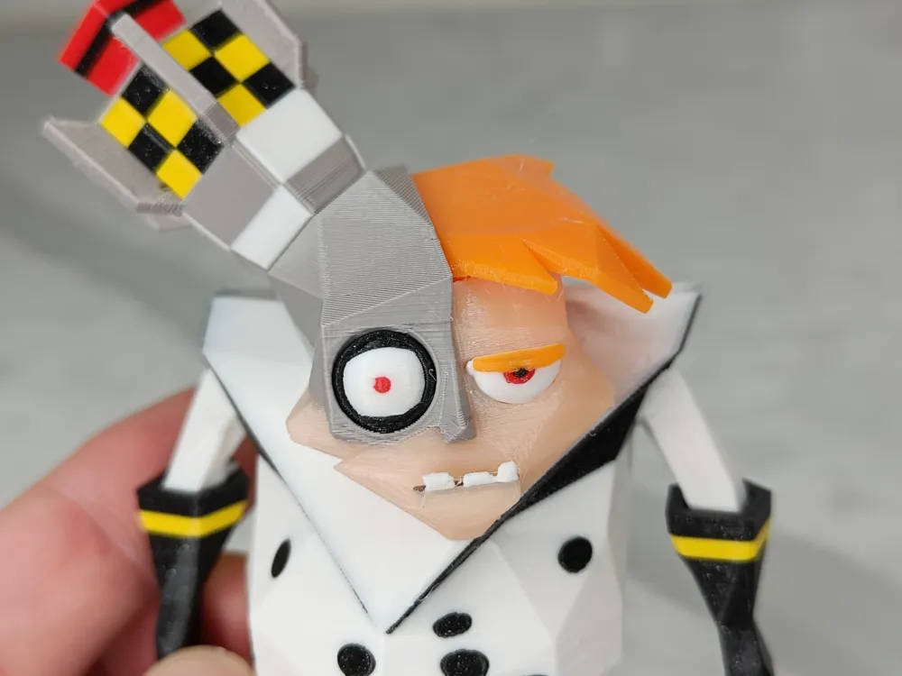 Crash Bandicoot inspired low poly retro Dr Ngin by Namiiria MakerWorld ...