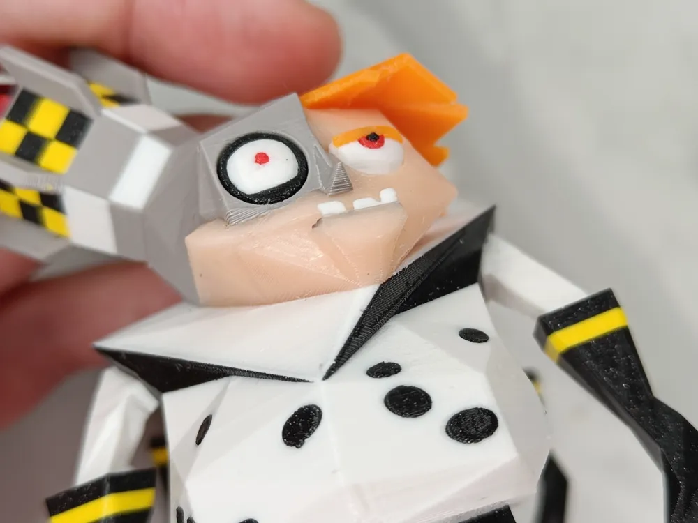 Crash Bandicoot inspired low poly retro Dr Ngin by Namiiria MakerWorld ...