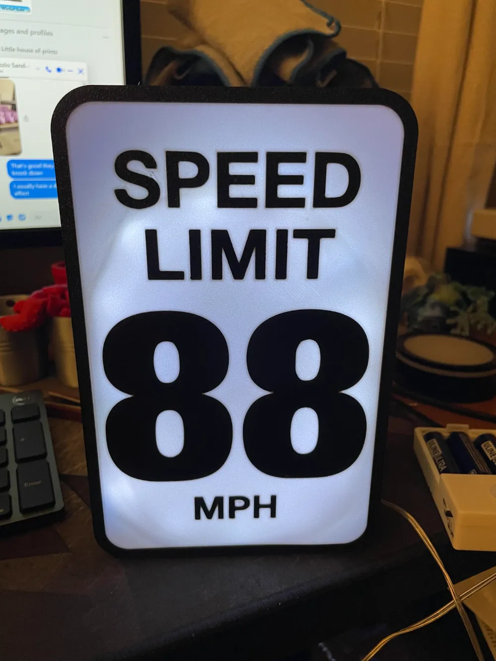 Back to the future 88 MPH by Anthgutierrez - MakerWorld