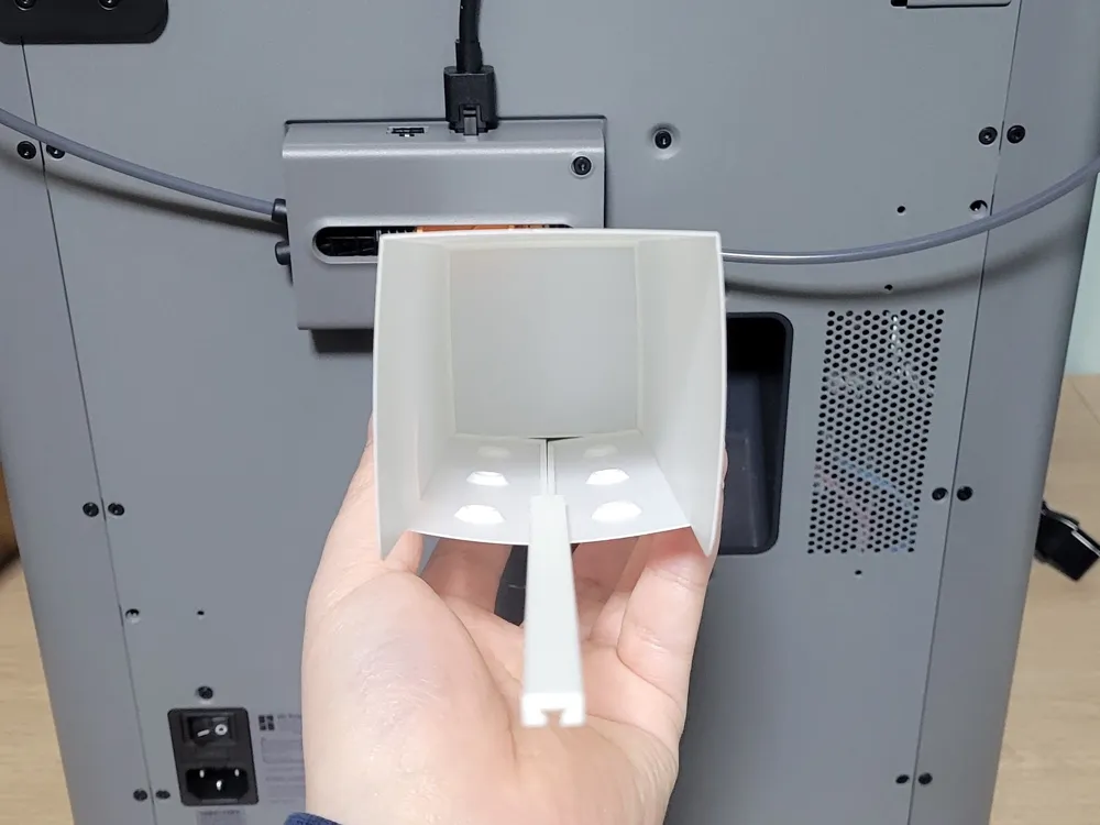 Poop Chute Bin Fast&Eco for Bambu Lab P2S - Free 3D Print Model ...