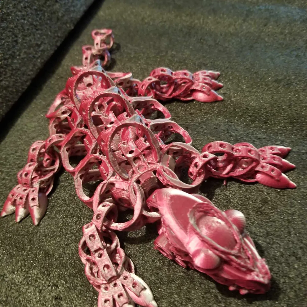 Shakaworld3D articulated Scrap Metal Dragon Turtle - Free 3D Print ...