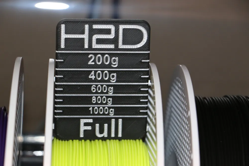 Filament Spool Meter by SlickPrintMakerWorld: Download Free 3D Models