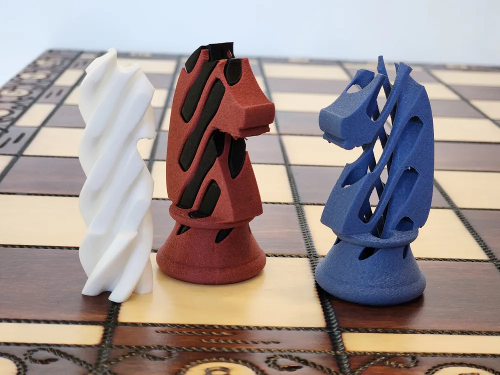 Imposible Passthrough Chess Knight by MR. Printer MakerWorld: Download Free 3D Models