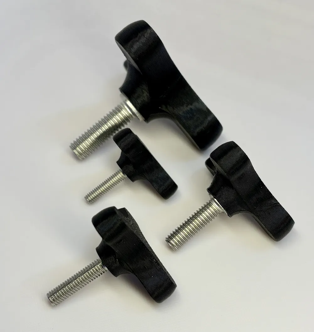 Easy Turn Star Knob for Hex Socket Thumbscrews - Free 3D Print Model ...