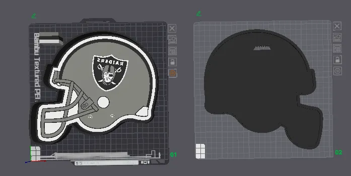 Raiders helmet by A3dPrint MakerWorld: Download Free 3D Models
