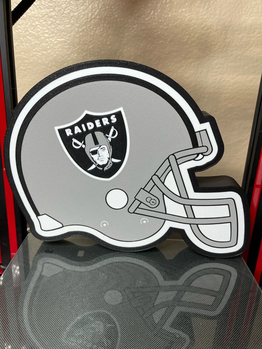 Raiders helmet by A3dPrint - MakerWorld