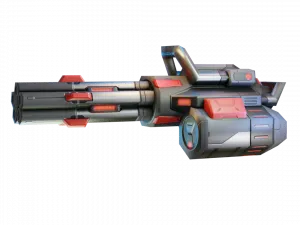 Mech Arena Weapon Minigun - Free 3D Print Model - MakerWorld