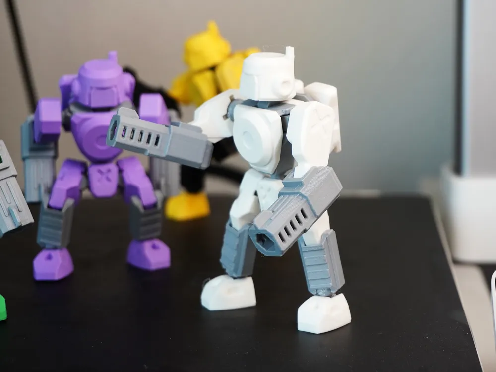 Ion Blaster Mecha - Model Kit by Kit Crafters MakerWorld: Download Free 3D Models