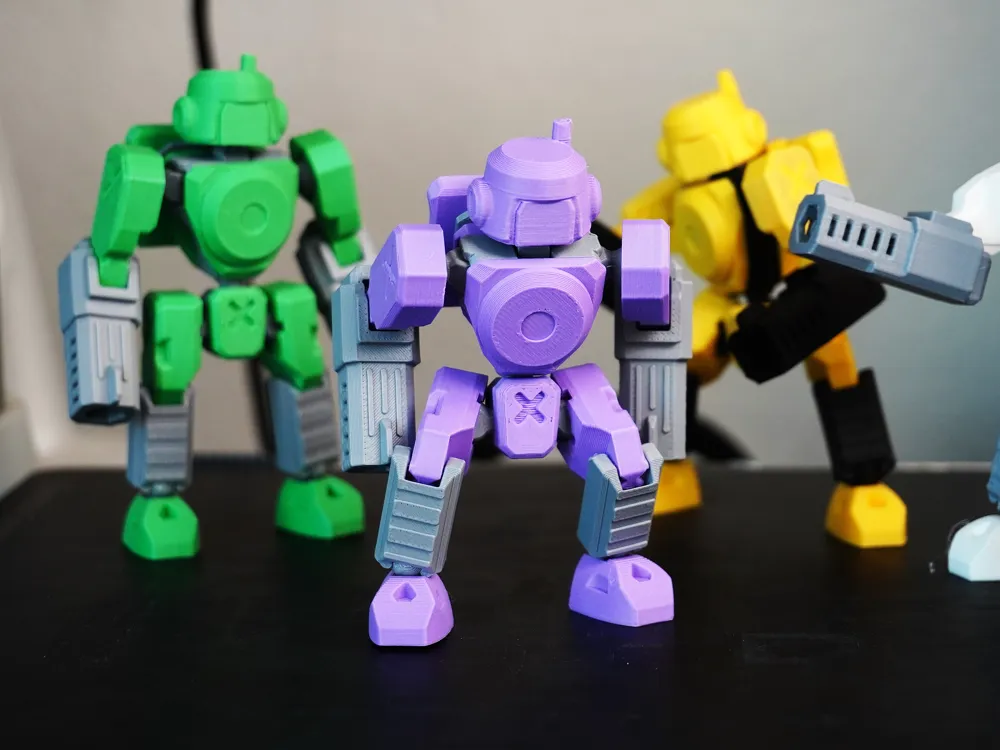 Ion Blaster Mecha - Model Kit - Free 3D Print Model - MakerWorld