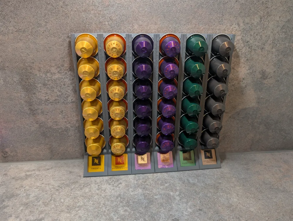 Expandable 3D-Printed Nespresso Capsule Holder by MrHegger - MakerWorld