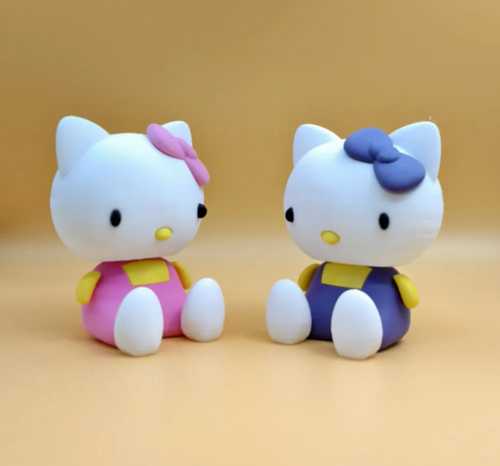 Multicolor Hello Kitty Multipart Print (Knit Effect) - 9.5cm by ...