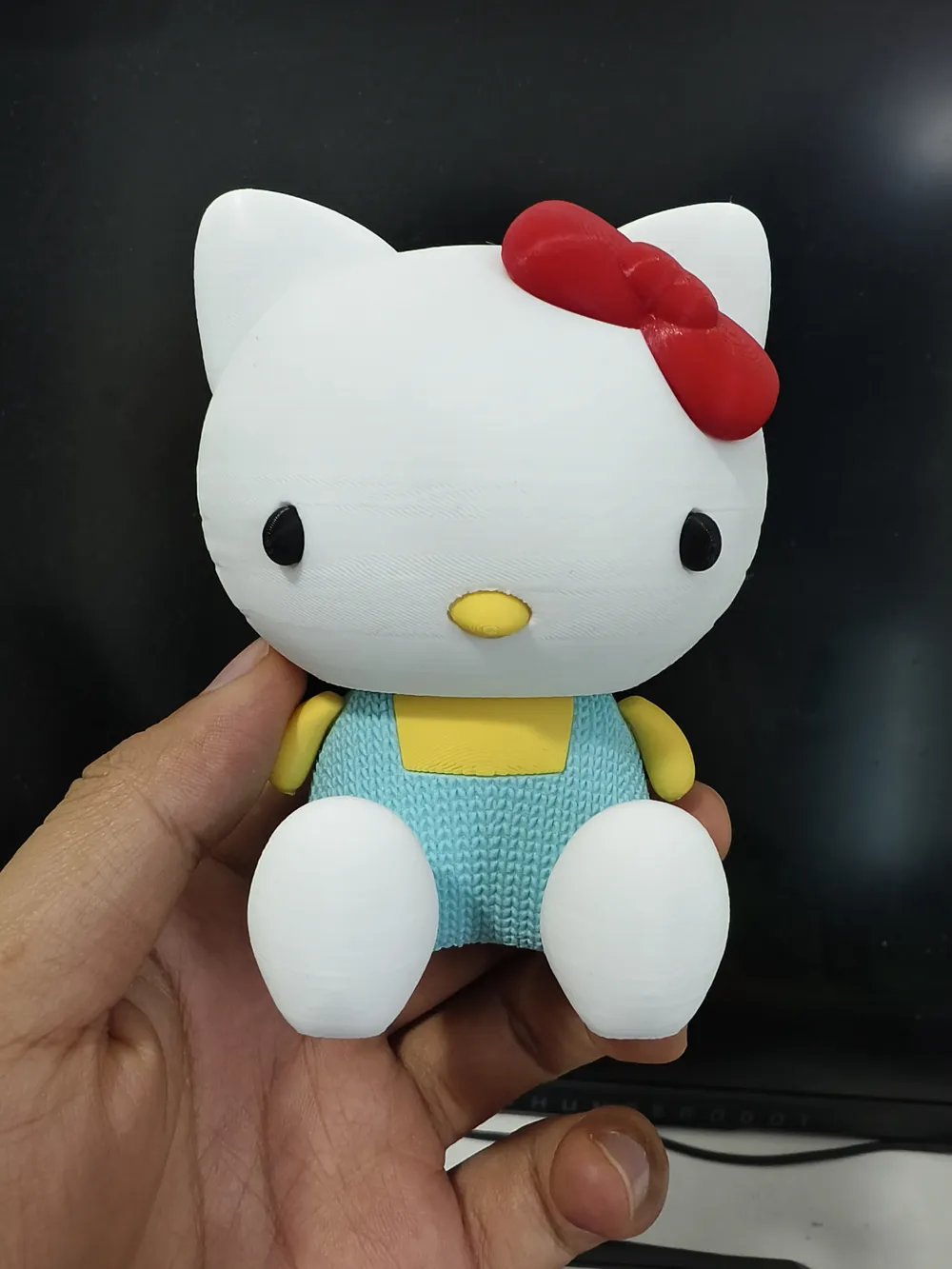 Multicolor Hello Kitty Multipart Print (Knit Effect) - 9.5cm by ...