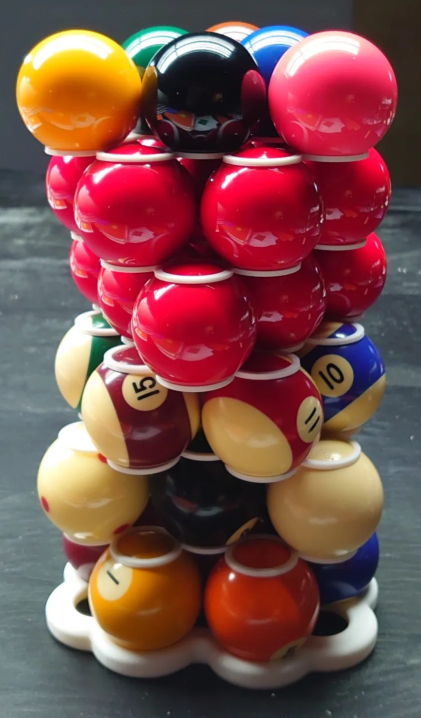 Billiard Ball Stacker by mattian - MakerWorld