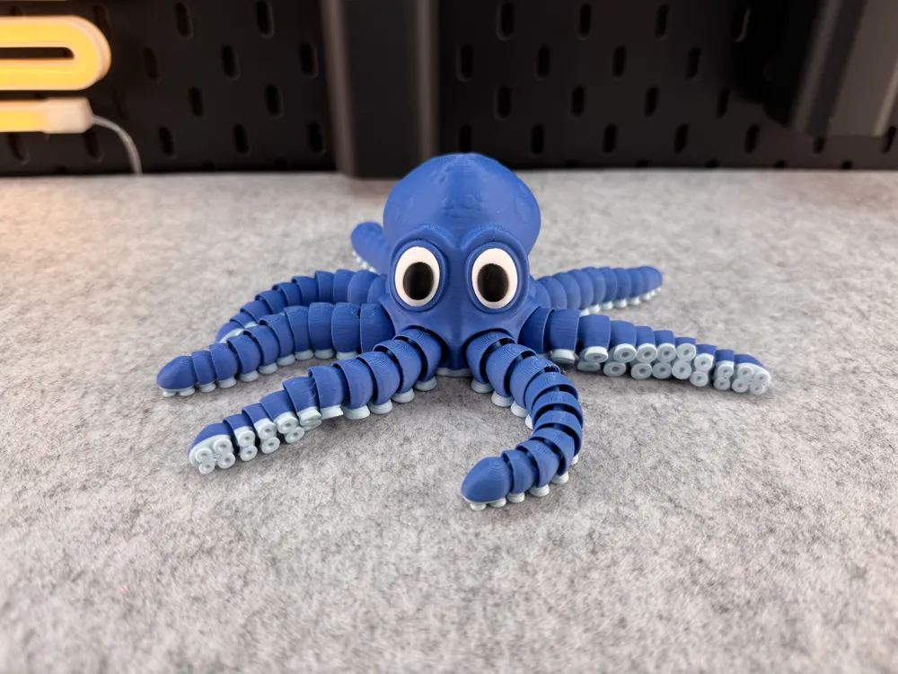 Articulated Cute Octopus by 3DPrintyi MakerWorld: Download Free 3D Models