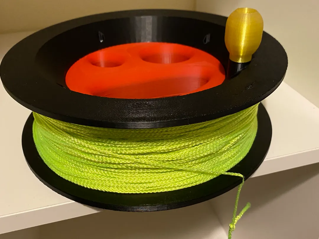 String Line Reel, Heavy Duty - Free 3D Print Model - MakerWorld