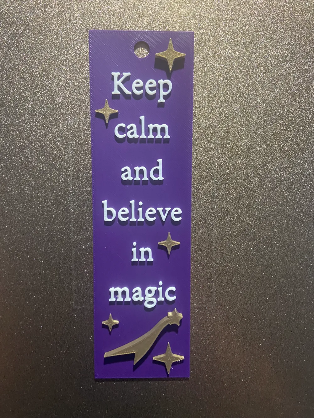 Keep Calm Bookmark by Morganja - MakerWorld