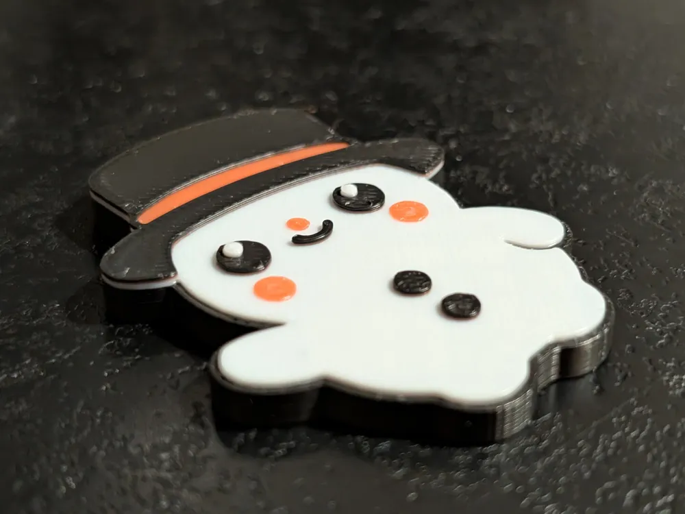 Cute Christmas Magnets Pt. 6 - layered & embossed! - Free 3D Print ...