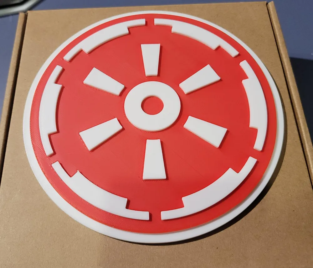 STAR WARS RESTORED EMPIRE 3D Logo 180mm series by mercadogarzas ...