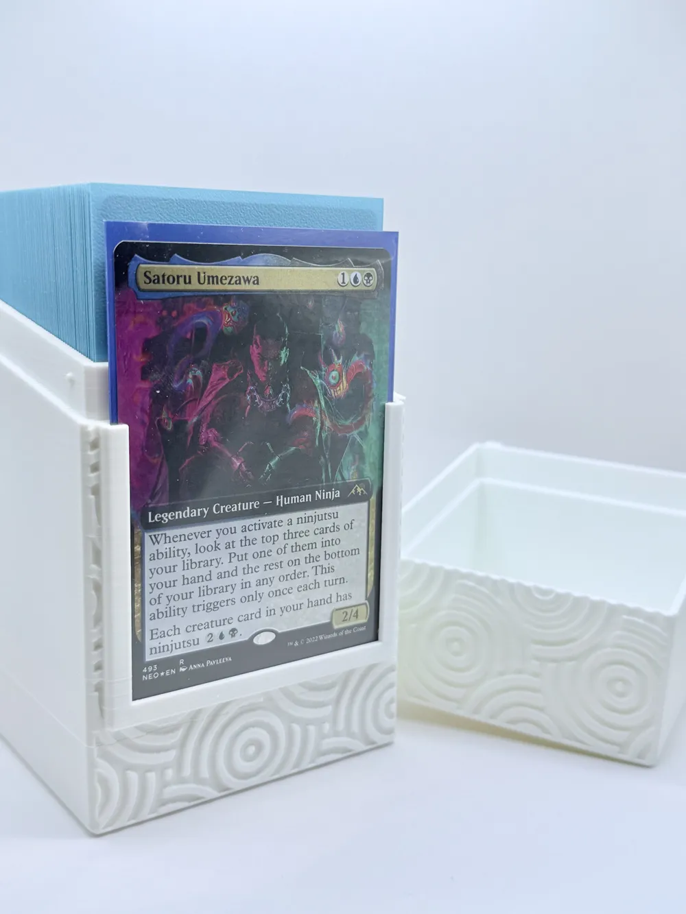 Triple Stack Deck Box with Commander Window by paddykunka MakerWorld ...