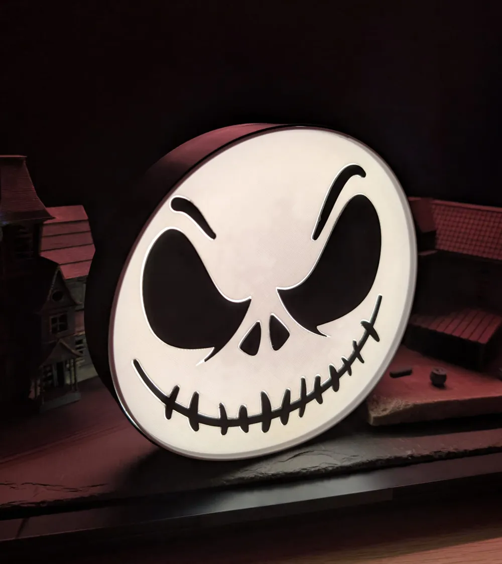 The Nightmare Before Christmas – Light box by Leroyd MakerWorld ...