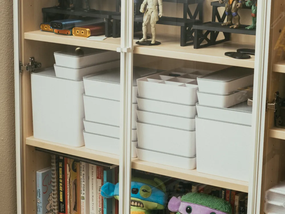Stackable Bookshelf Containers - Free 3D Print Model - MakerWorld