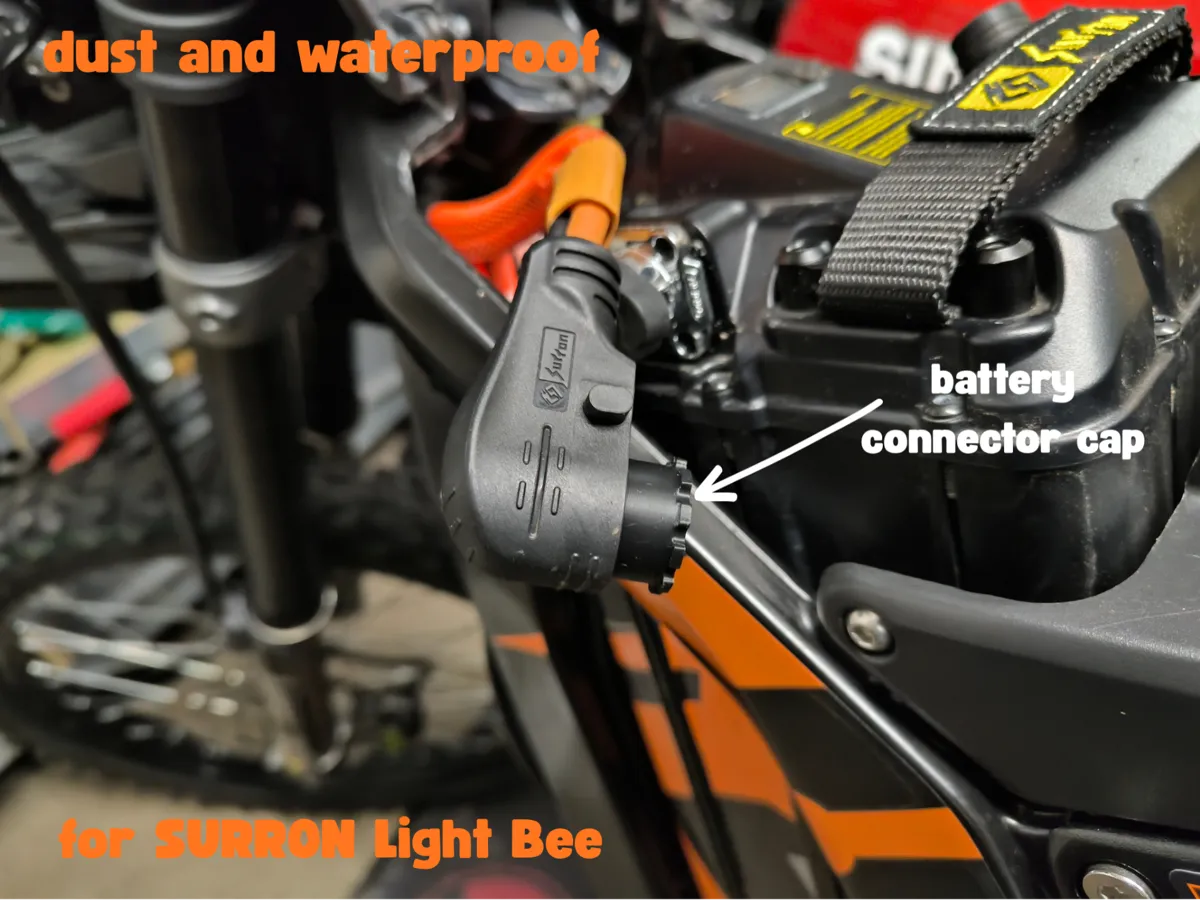 SURRON Light Bee battery connector cap - Free 3D Print Model - MakerWorld