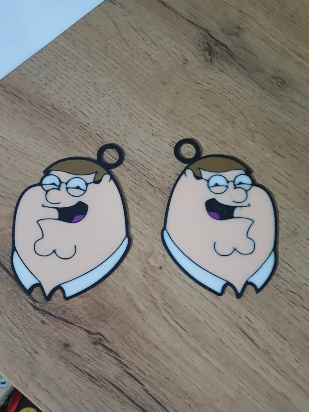 Peter Griffin - Family guy - Wall art and keyring set. by Sfrl90 ...