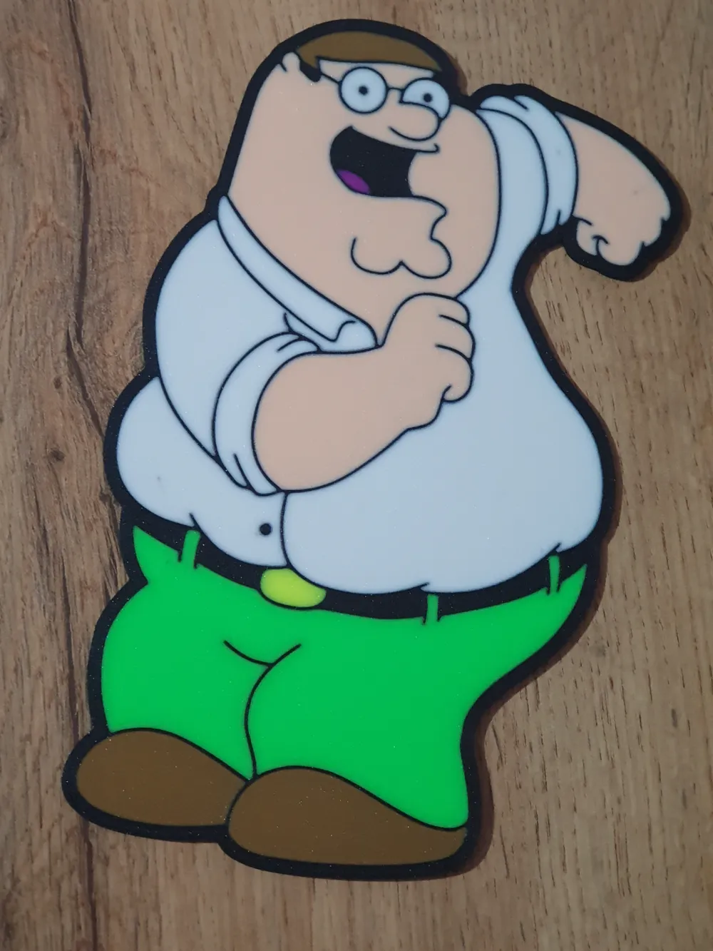 Peter Griffin - Family guy - Wall art and keyring set. by Sfrl90 ...