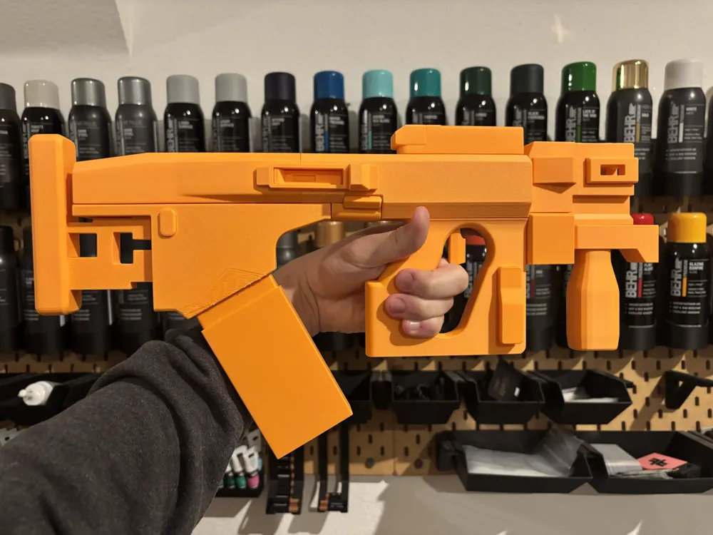 Marathon Bully Heavy SMG Cosplay Prop - Free 3D Print Model - MakerWorld