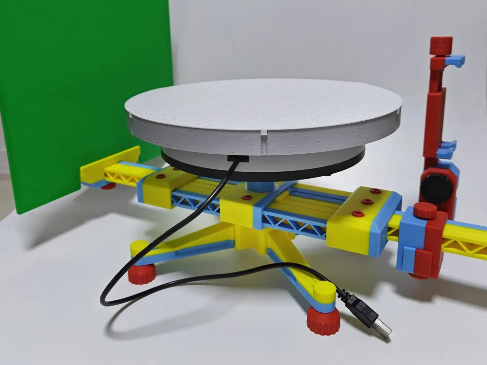 Electric Rotating Turntable Kit for 360° Photography Platform by 老泉0414 ...