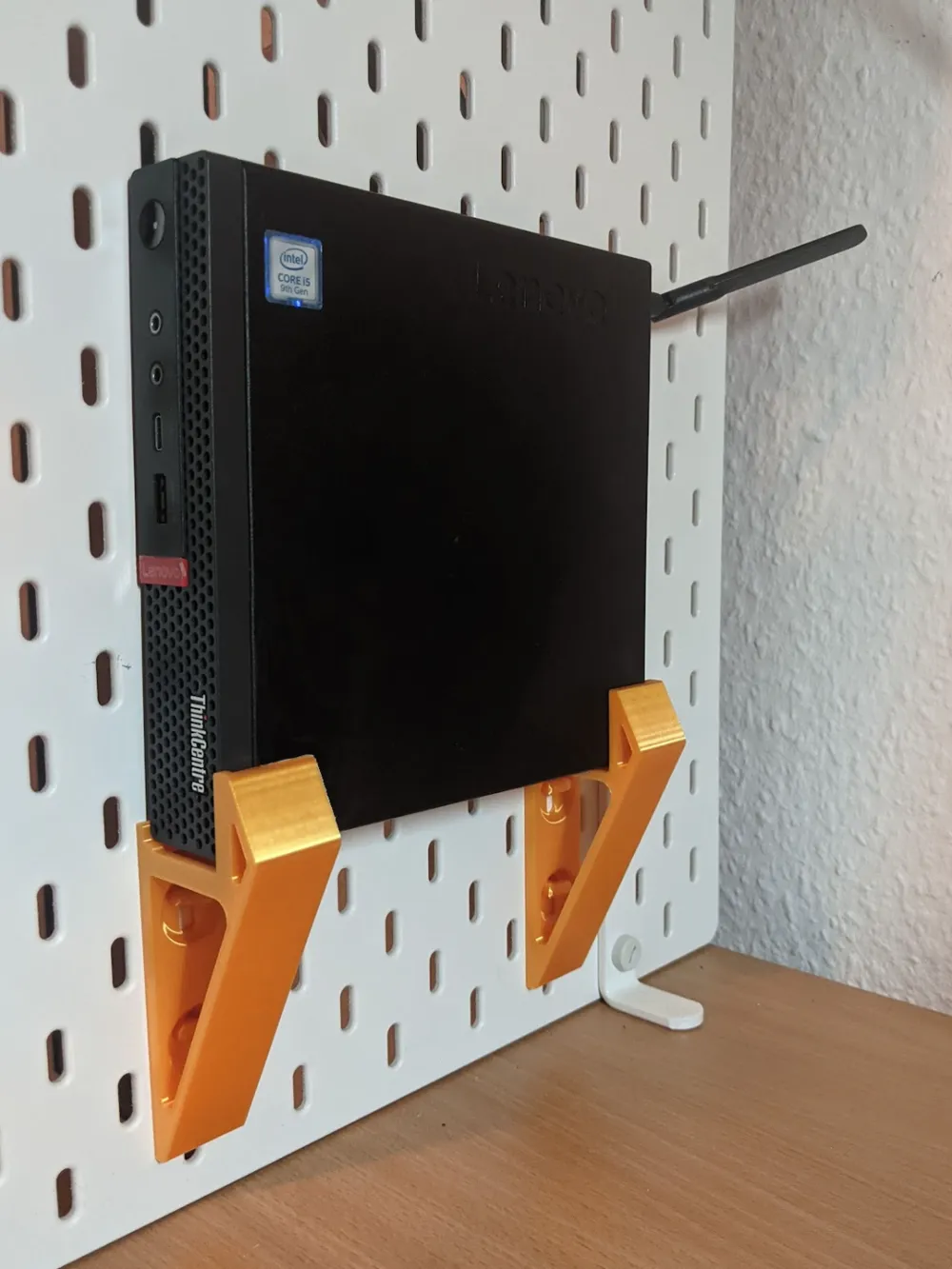 Lenovo ThinkCentre M Tiny IKEA Skadis Mount by TmWy MakerWorld ...