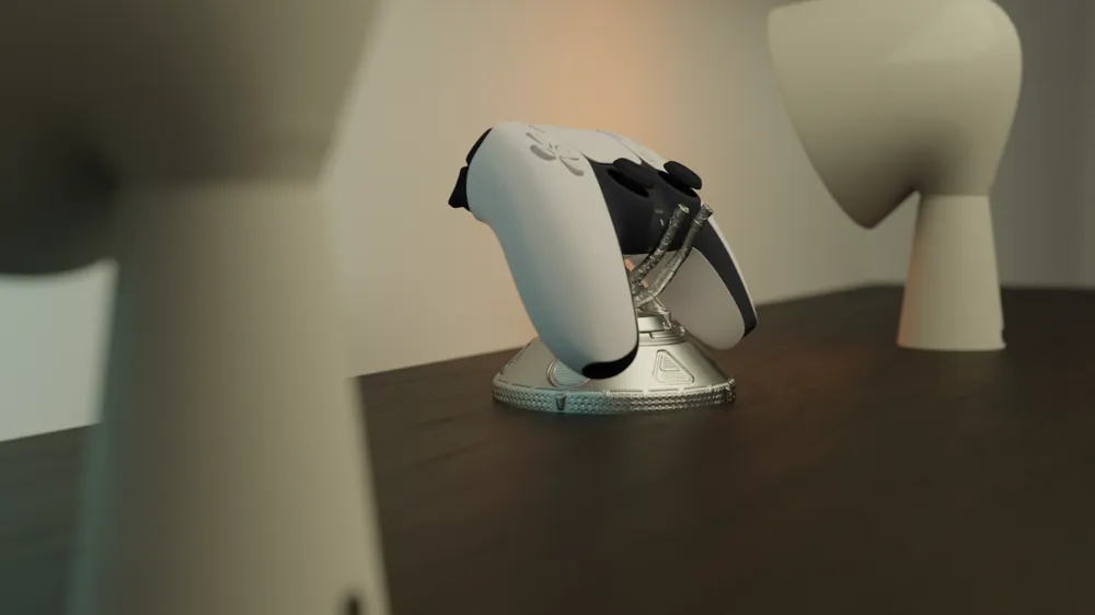 PS5 Controller Stand - The Quantum Cradle by theStonefox MakerWorld ...