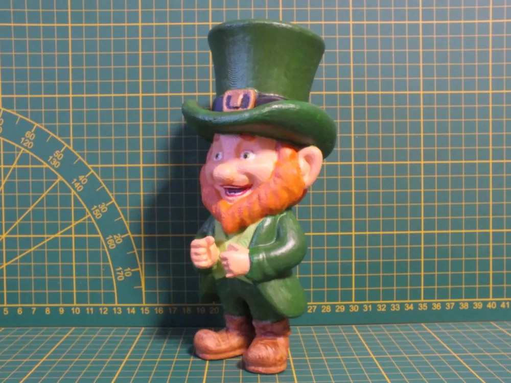 Leprechaun - Irish Gnome - Shamrock Coin Gnome by 3-Dr. Lighthouse ...