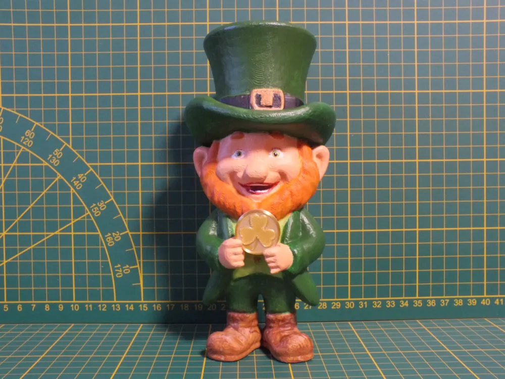 Leprechaun - Irish Gnome - Shamrock Coin Gnome by 3-Dr. Lighthouse ...