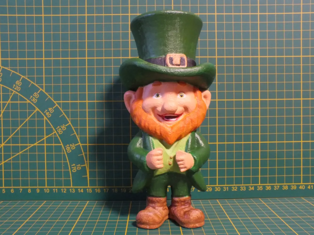 Leprechaun - Irish Gnome - Shamrock Coin Gnome by 3-Dr. Lighthouse ...