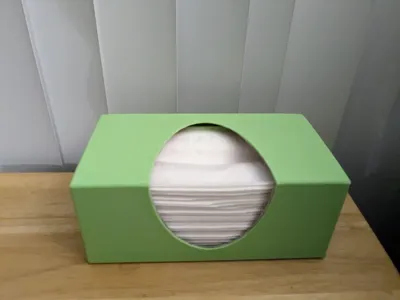 Plain Puffs Tissue Box by TBone_427120 - MakerWorld